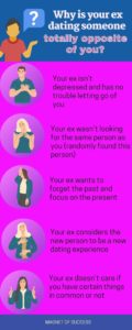 My Ex Is Dating Someone Totally Opposite Of Me - Magnet of Success