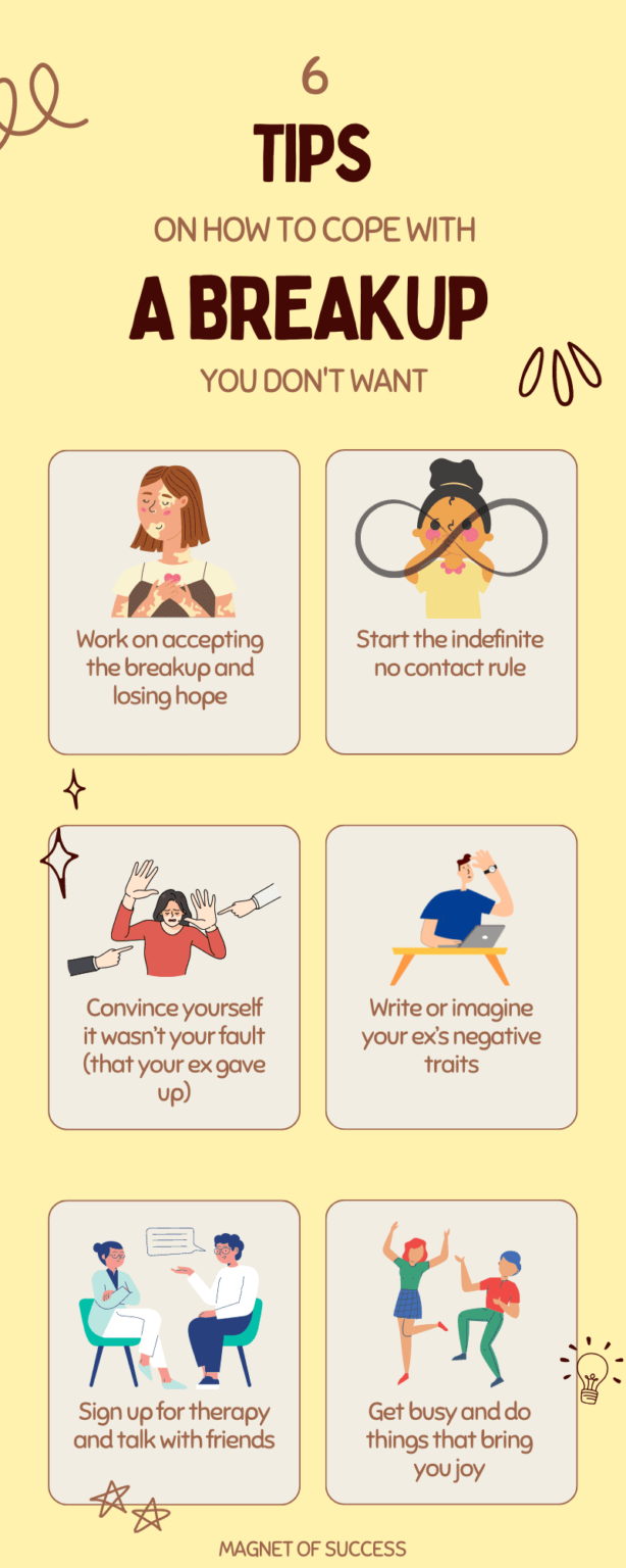 How To Cope With A Breakup You Don't Want? - Magnet of Success