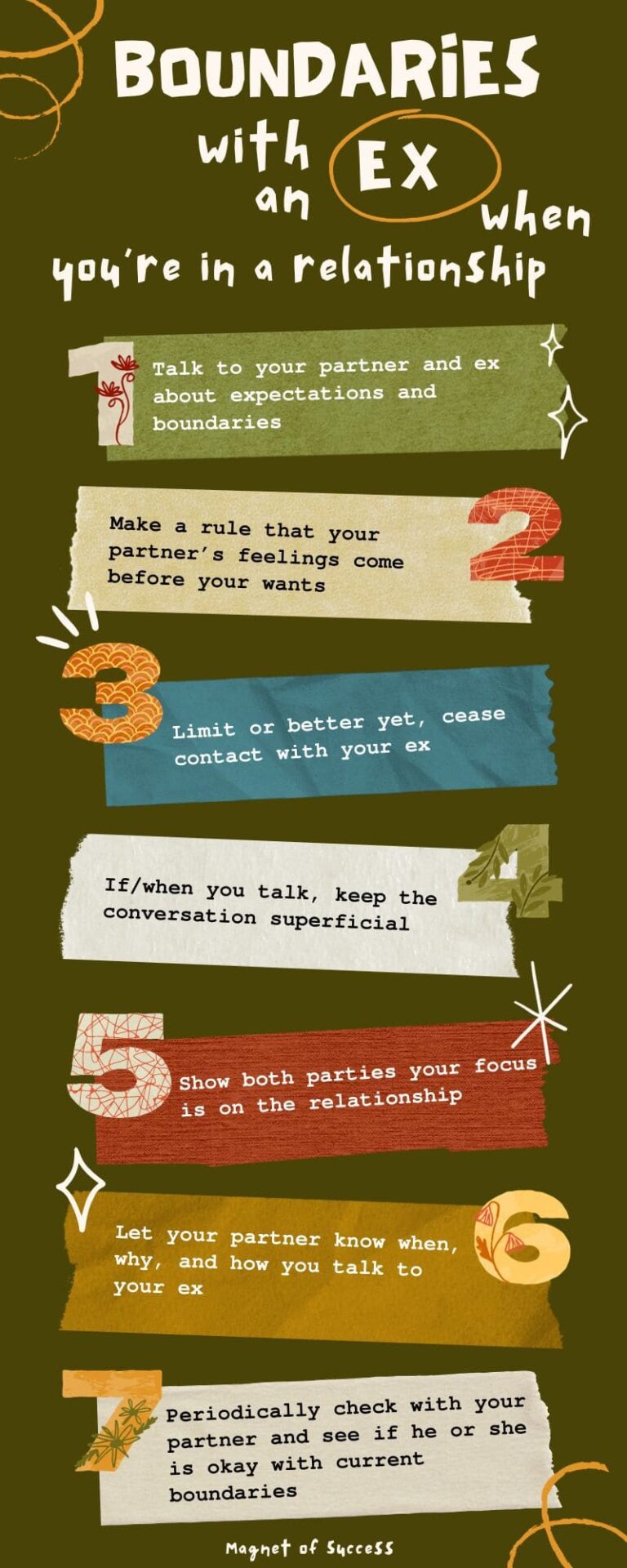 Boundaries With An Ex When In A New Relationship - Magnet of Success