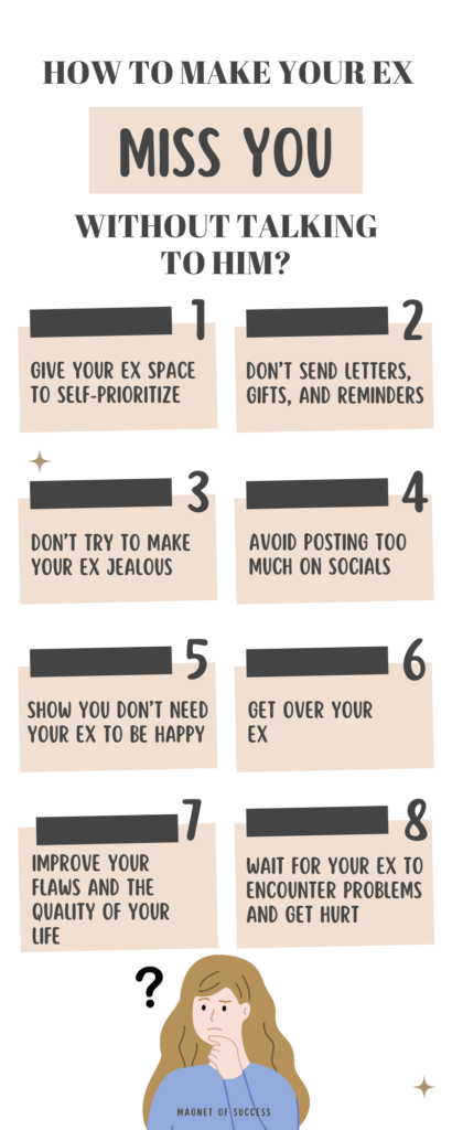 How To Make Your Ex Miss You Without Talking To Him? - Magnet of Success