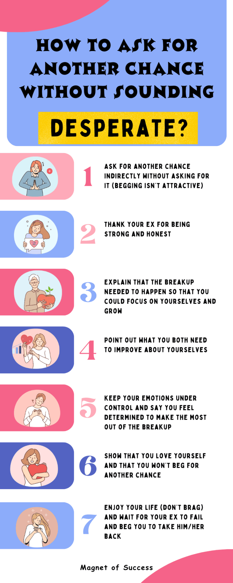How To Ask For A Second Chance Without Sounding Desperate? - Magnet of ...