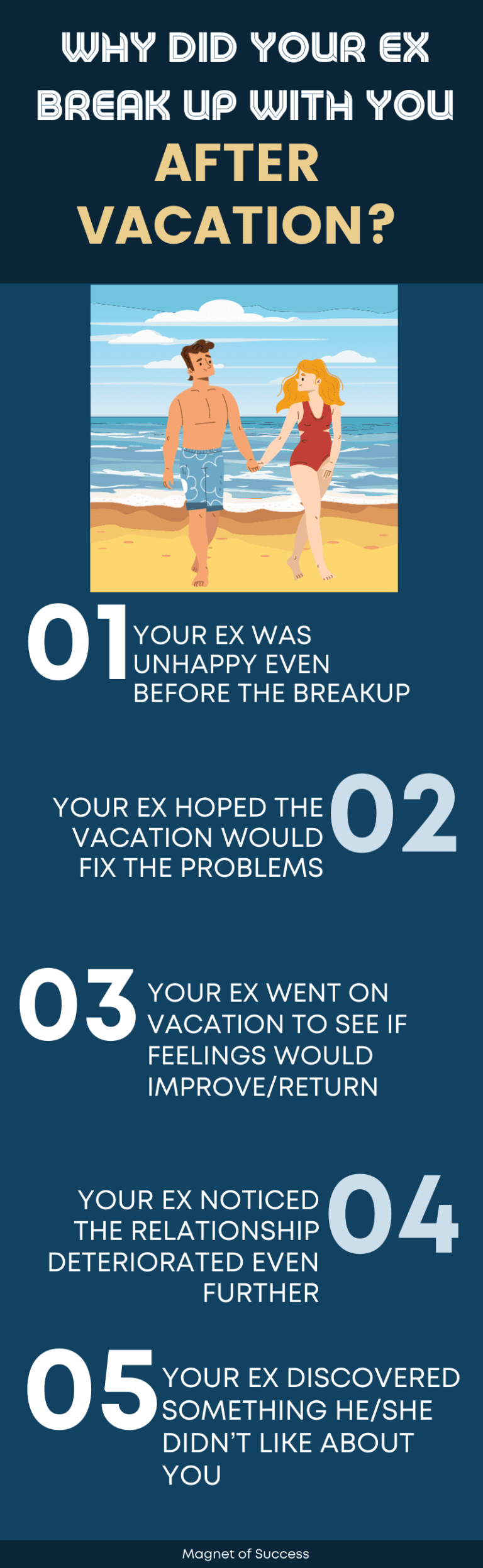 When Couples Break Up After Vacation - Magnet of Success